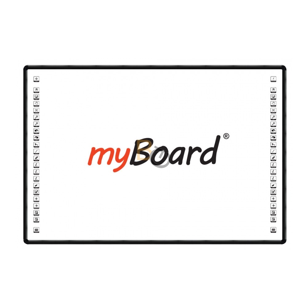 Tablica interaktywna myBoard Black 90' Nano| 16:9
